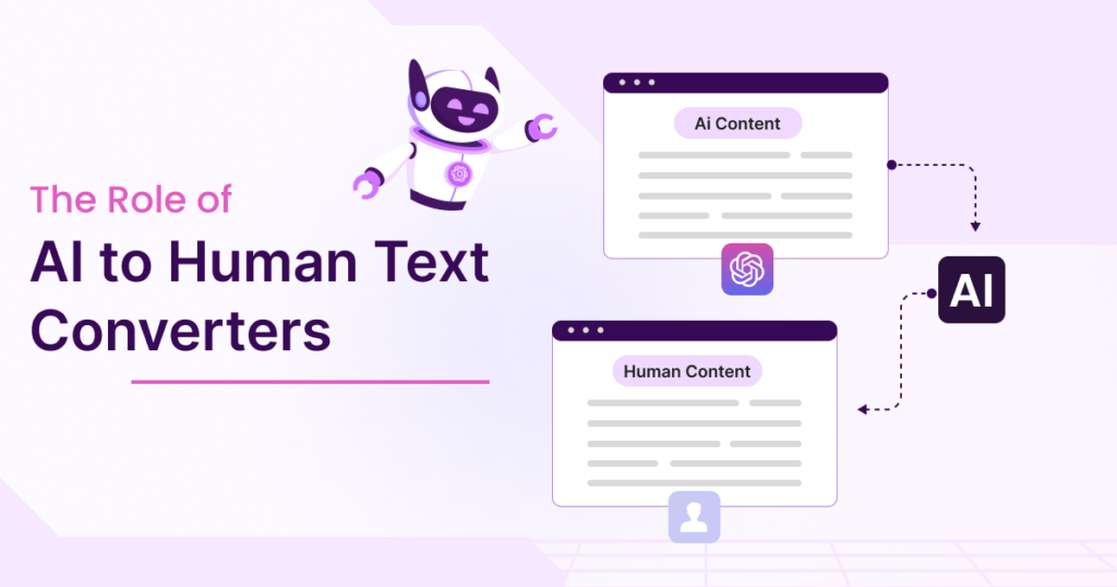The Role of AI to Human Text Converters in Content Creation