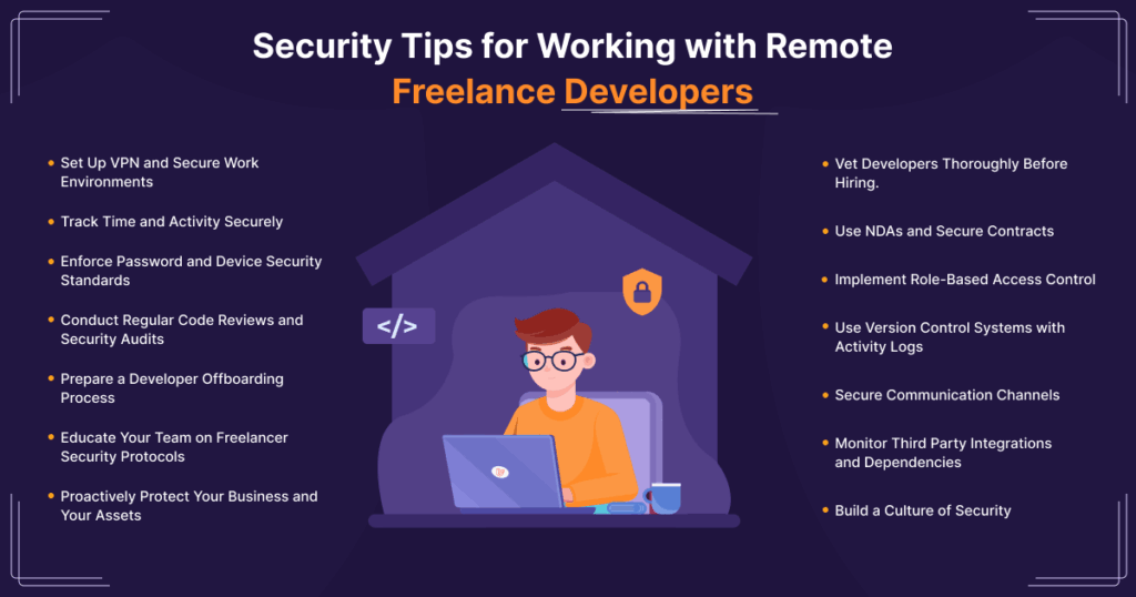 Top 13 Security Tips for Working with Remote Developers